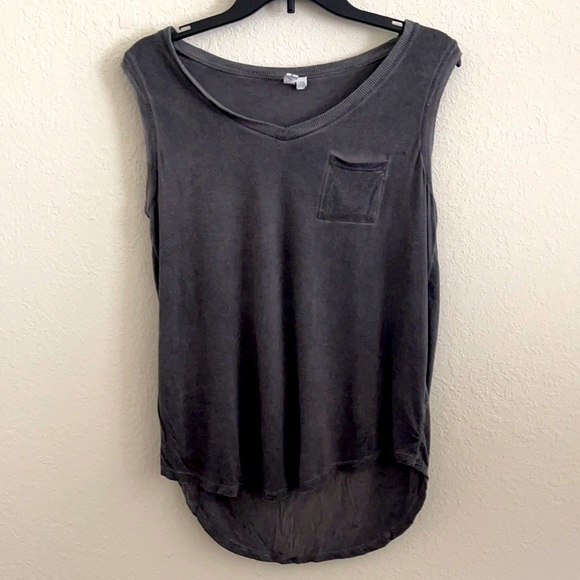 Cable & Gauge | Tops | Cable Gauge Washed Sleeveless Tee | Poshmark